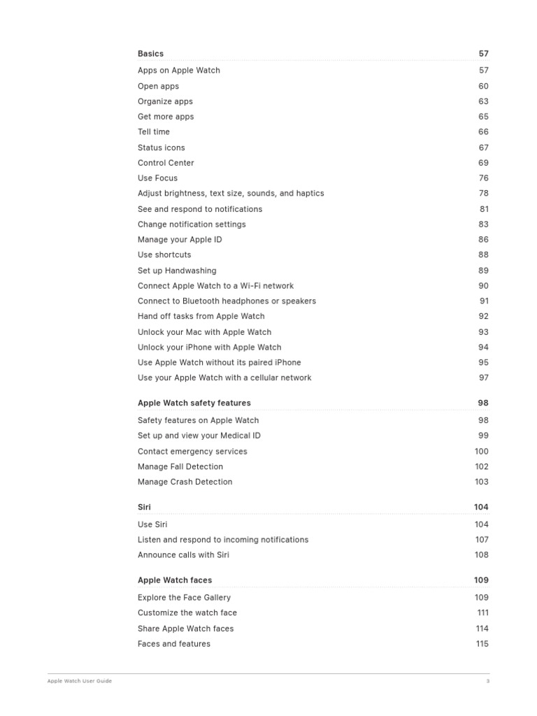 Apple Watch User Guide Watchos9 - 3 | PDF | Apple Watch | Apple Inc.