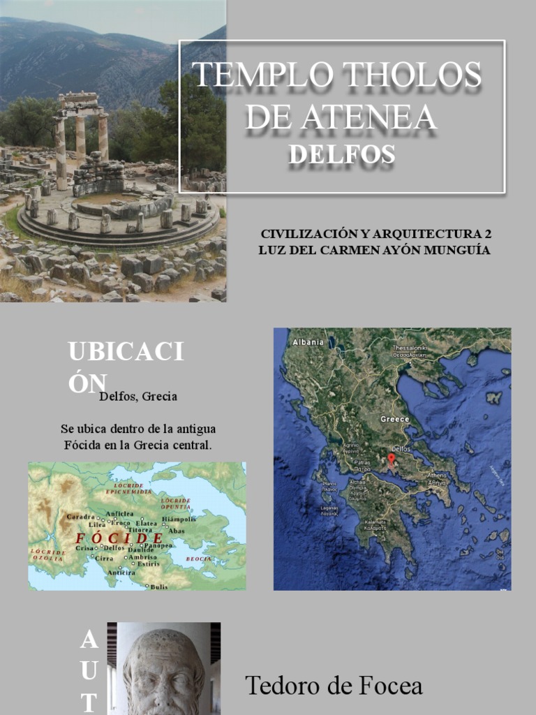 4.1.6 Tholos de Delfos | PDF | templo | Escultura