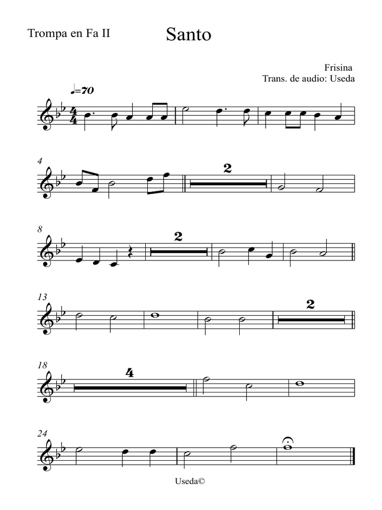 Santo Frisina Corno 2 | PDF