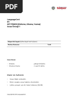 Tömer Örnek Sorular | PDF