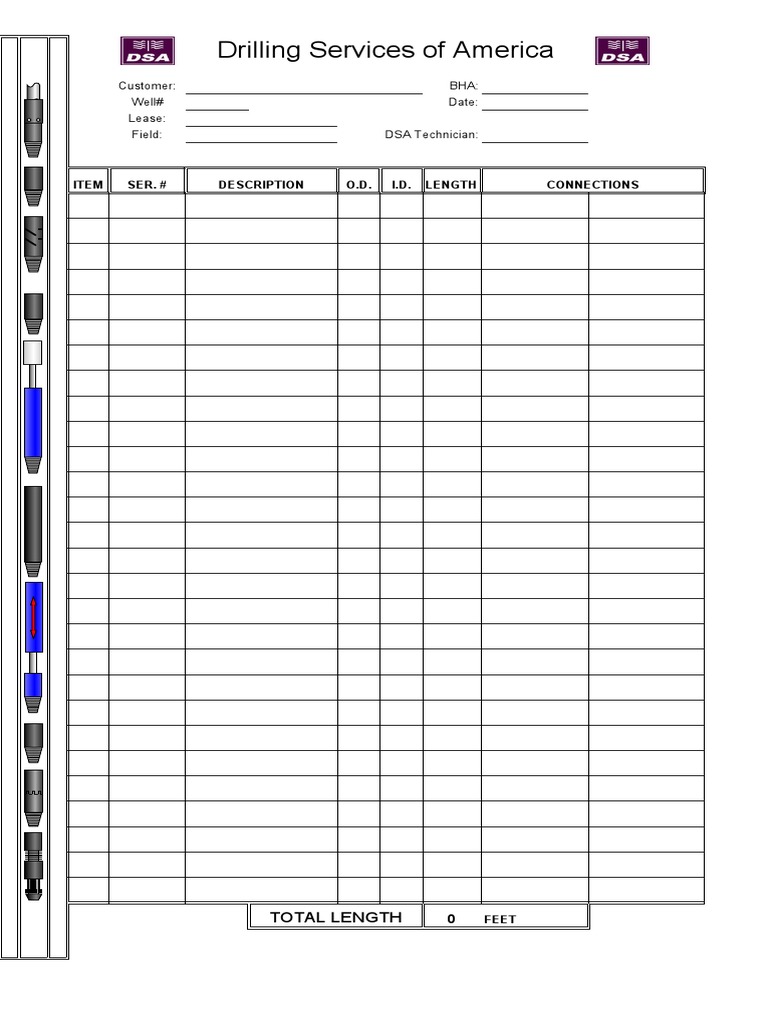 Drilling Equipment and Services Inventory | PDF