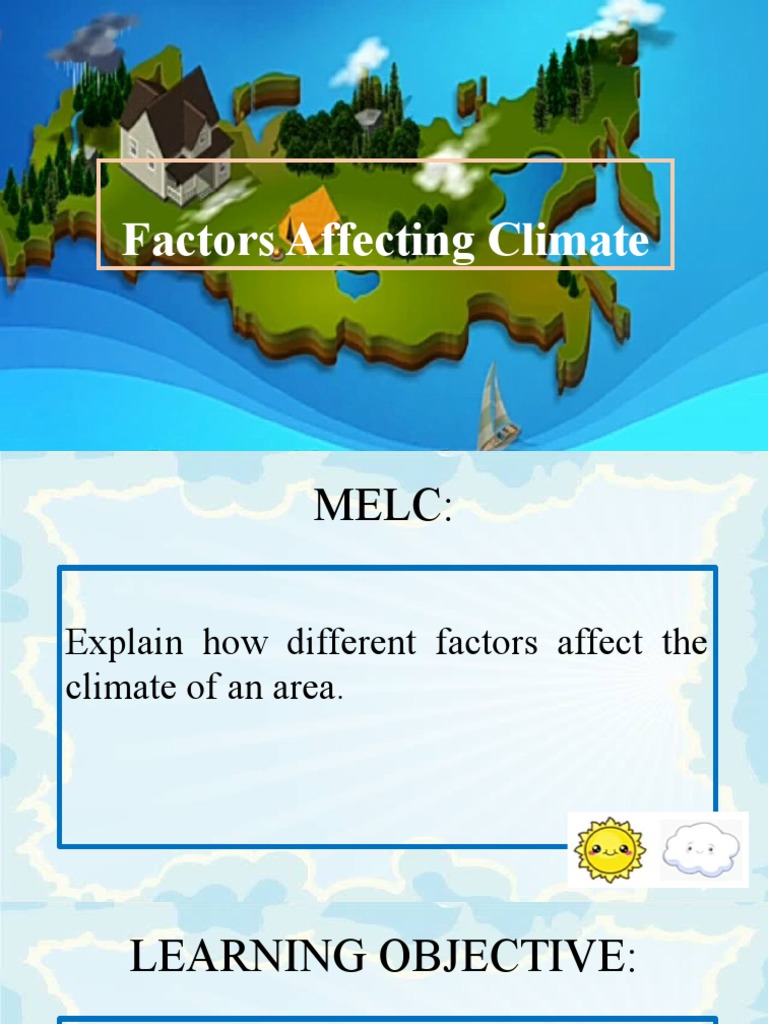 Key Factors Influencing Climate | PDF | Weather | Climate