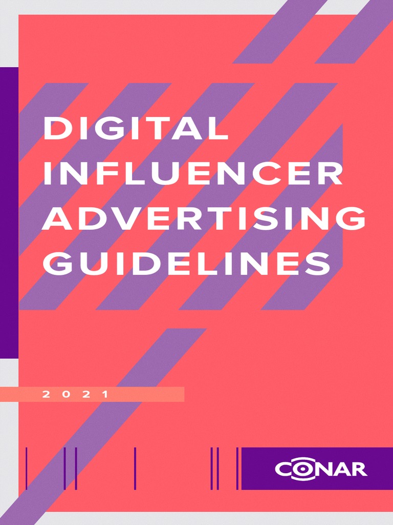 CONAR_Digital-Influencer-Advertising-Guidelines_2021-03-11 | PDF ...