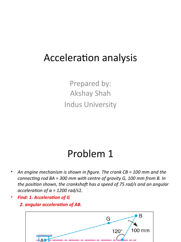 Acceleration | PDF