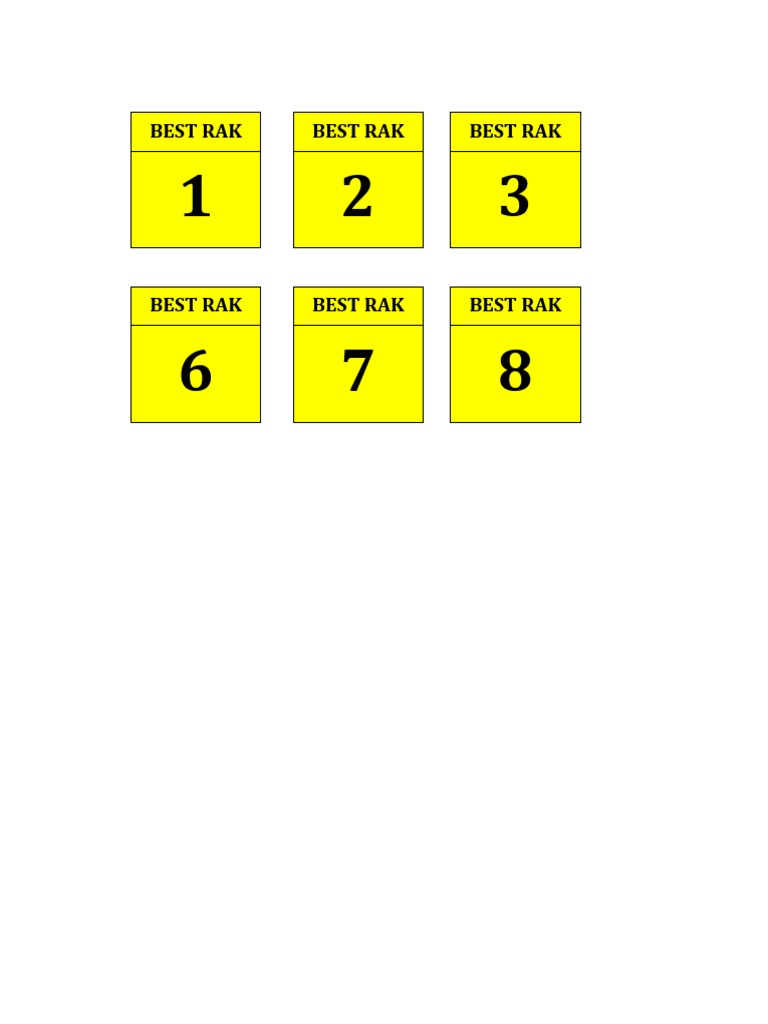 BEST RAK No | PDF