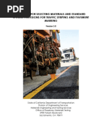 Pavement Marking Manual | PDF | Road Surface | Traffic