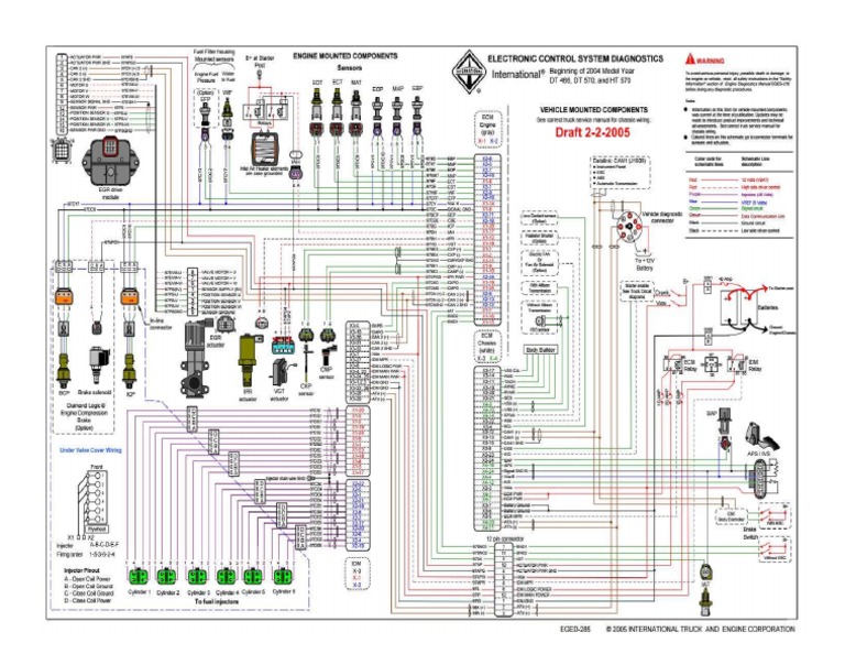 Diagrama DT 466 | PDF
