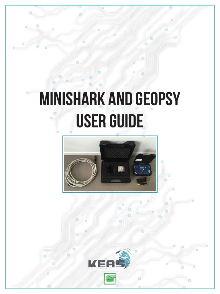 Minishark User Guide | PDF | Spectral Density | Fourier Transform