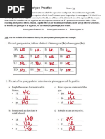 Biology Worksheet 1 - Genetics (Grade 12) | PDF | Dominance (Genetics ...