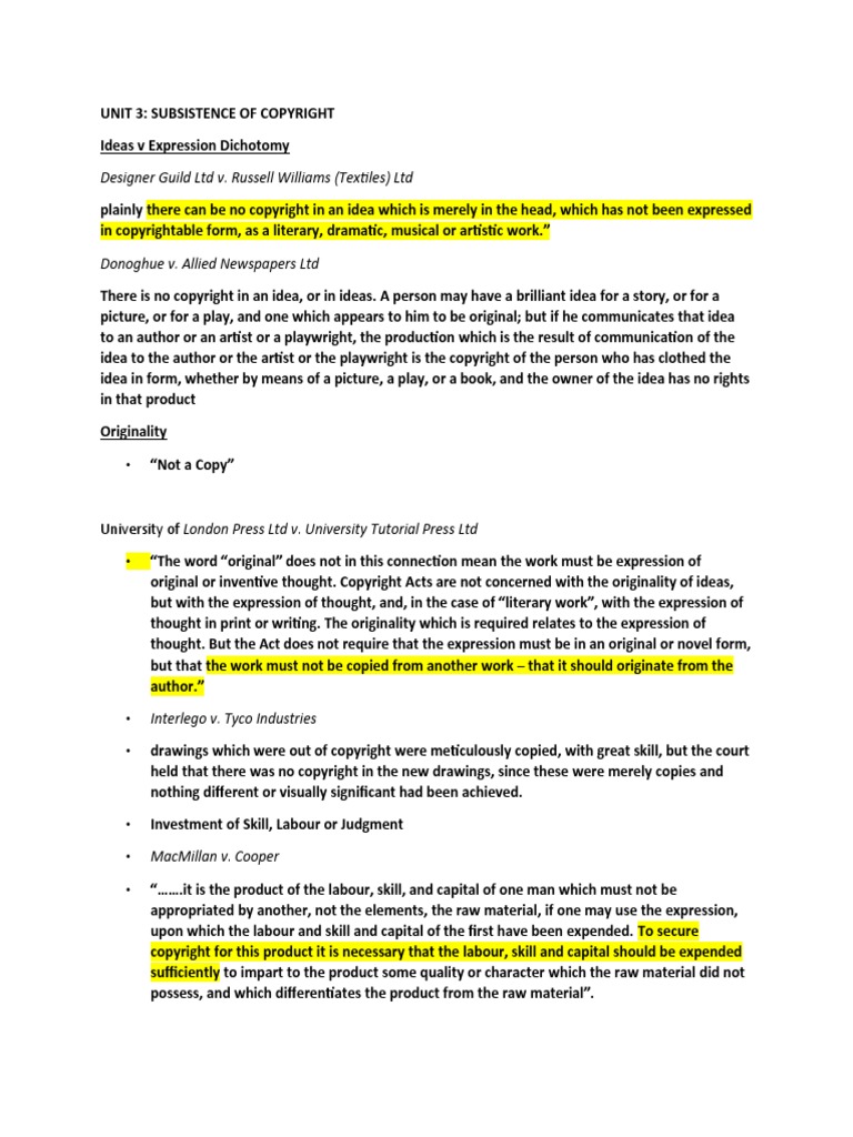 Designer Guild LTD v. Russell Williams (Textiles) LTD | PDF | Business ...