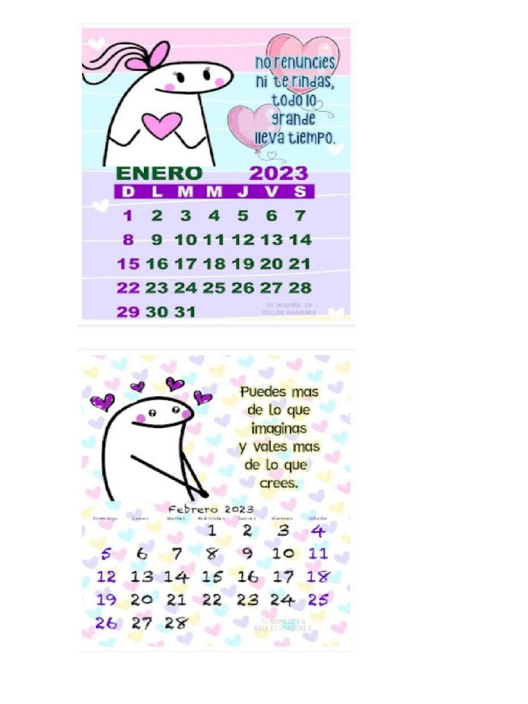 Calendario Luni 2023 | PDF