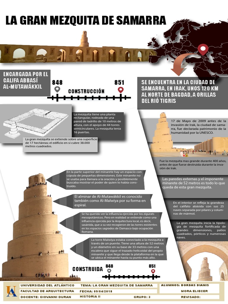 La Gran Mezquita de Samarra | PDF | Diseño arquitectonico | Arquitectura