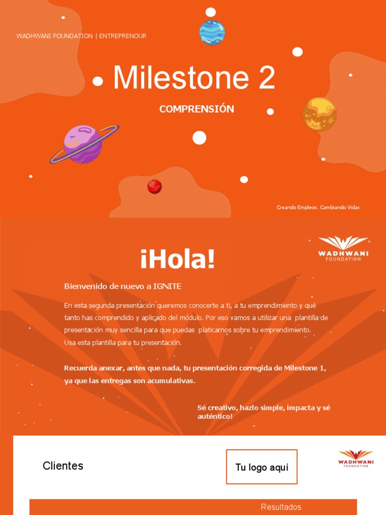 Milestone 2 Ignite-1673053519993 | PDF | Iniciativa empresarial | Cliente
