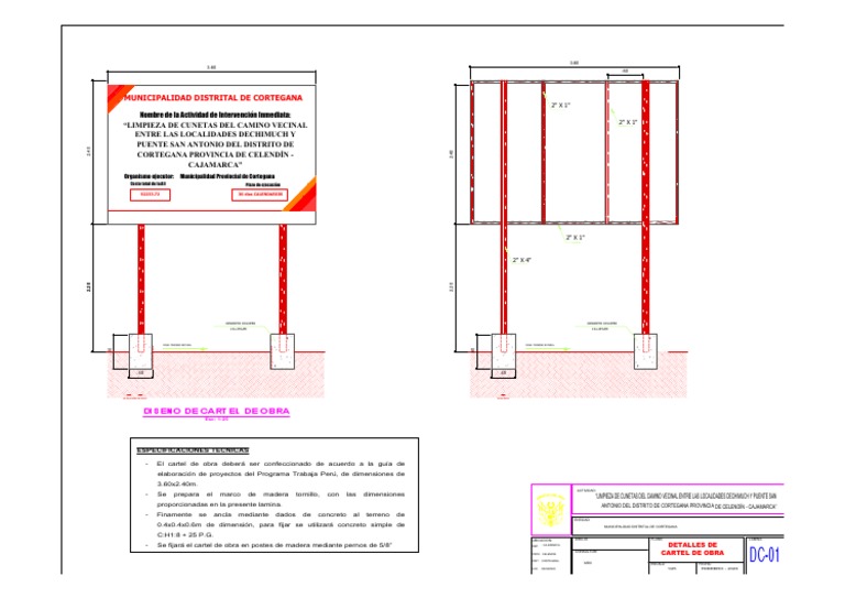 Cartel de Obra-Model | PDF Cartel de Obra-Model | PDF
