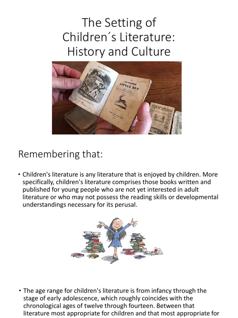 The Setting of Children S Literature: History and Culture | PDF ...