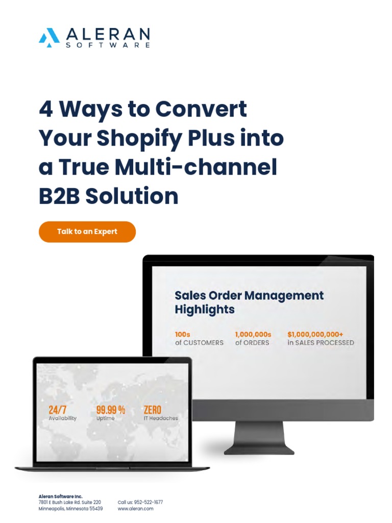 Shopify Plus: Multi-channel B2B Boost | PDF | Sales | E Commerce