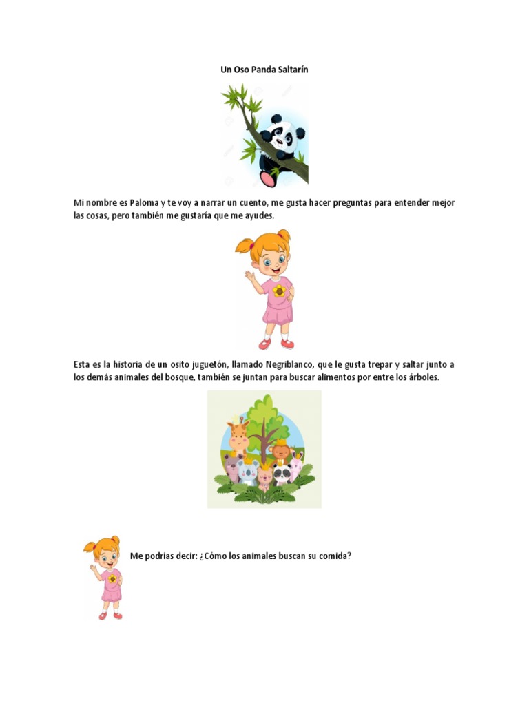 Oso Panda Explorador | PDF