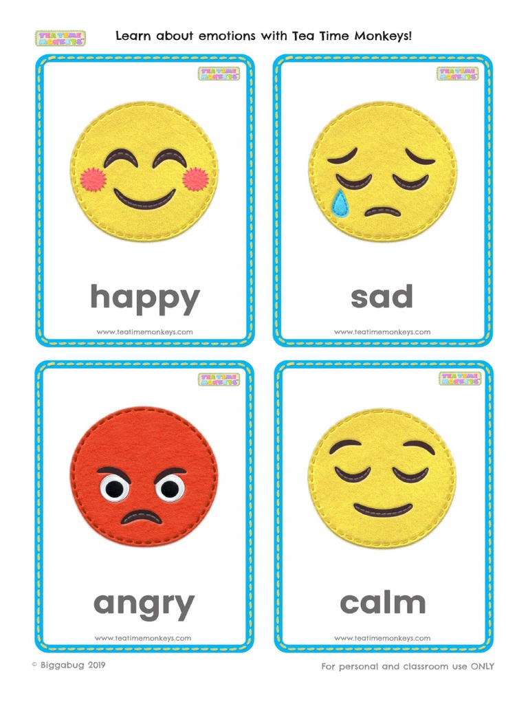 Learn About Emotions With Tea Time Monkeys!: For Personal and Classroom ...