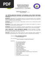 11-S-2020 Zero Open Defecation | PDF | Local Ordinance | Fine (Penalty)