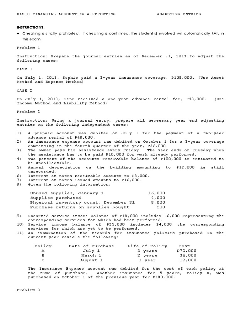 Cheating Is Strictly Prohibited. If Cheating Is Confirmed, The Student ...