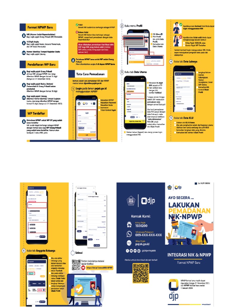 Pemadanan Nik NPWP 20230215161925 20230321201945 | PDF