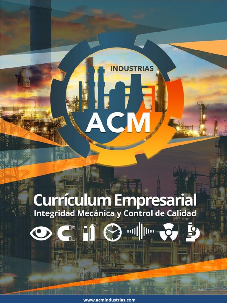 Curriculum Acm Sa de CV 2022 Rev 2 | PDF | Física Aplicada e ...