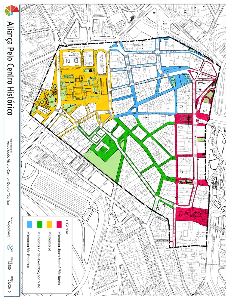 CENTRO DE SAO PAULO - Microareas | PDF