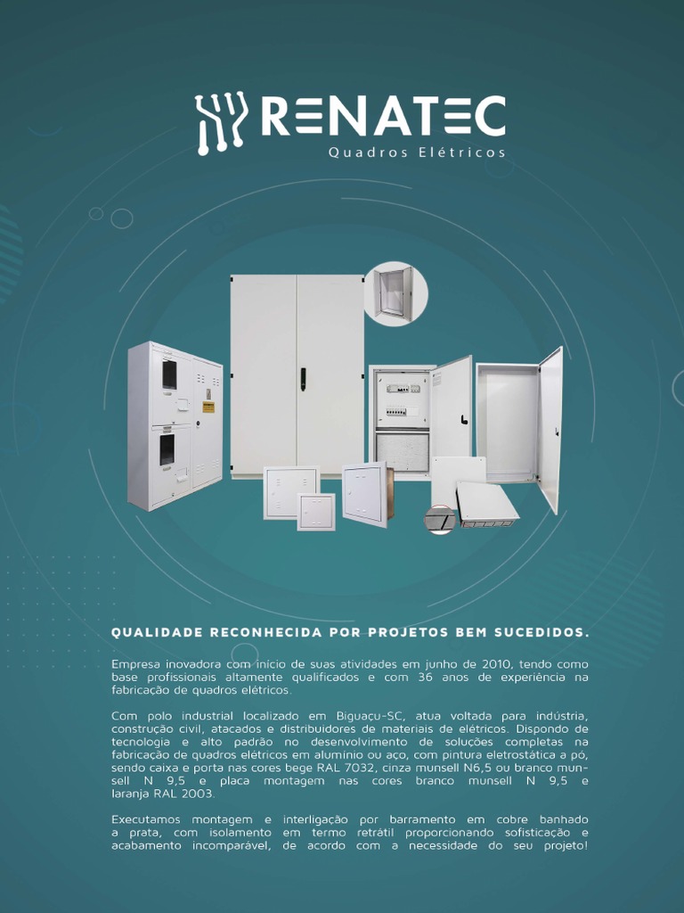 Catálogo RENATEC - 2020 | PDF