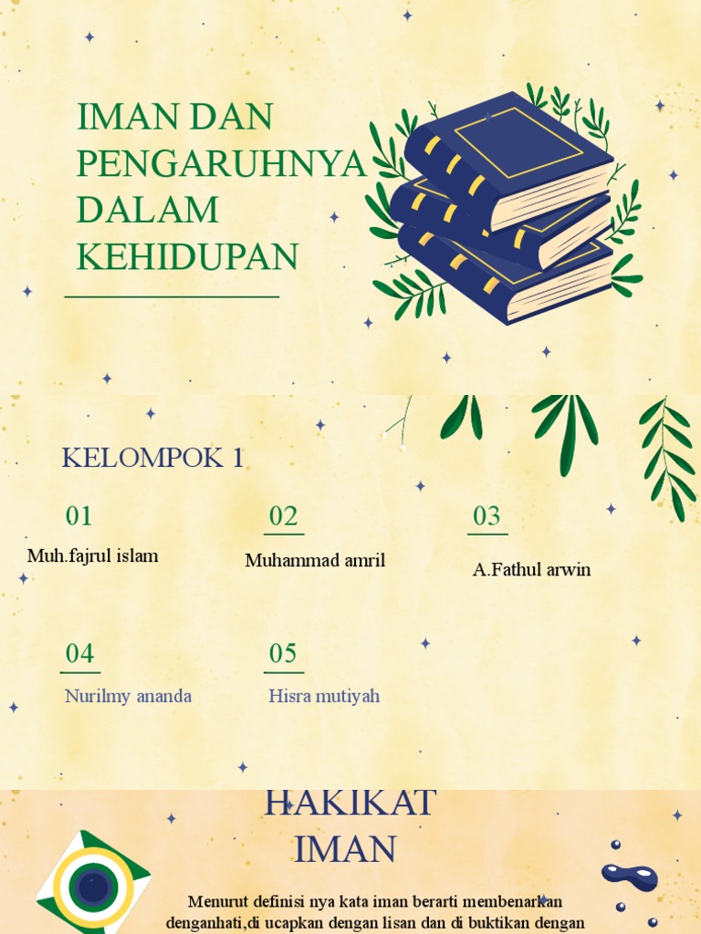 Iman: Definisi dan Pengaruhnya | PDF