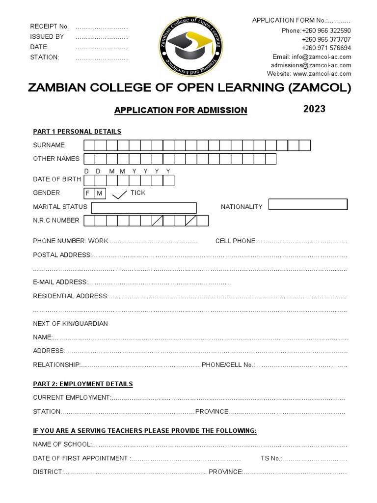 2023 Zamcol | PDF