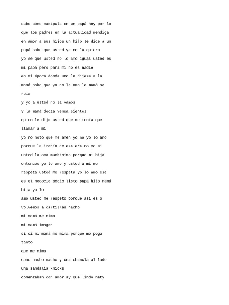 (Spanish (Auto-Generated) ) Padres Que Mendigan Amor A Sus Hijos ...