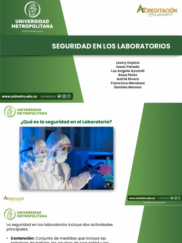 Seguridad en Los Laboratorios PDF | PDF | Laboratorios | Residuos