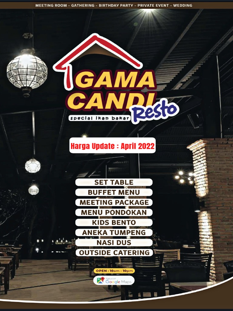 Gama Candi Update PDF April 2022 | PDF