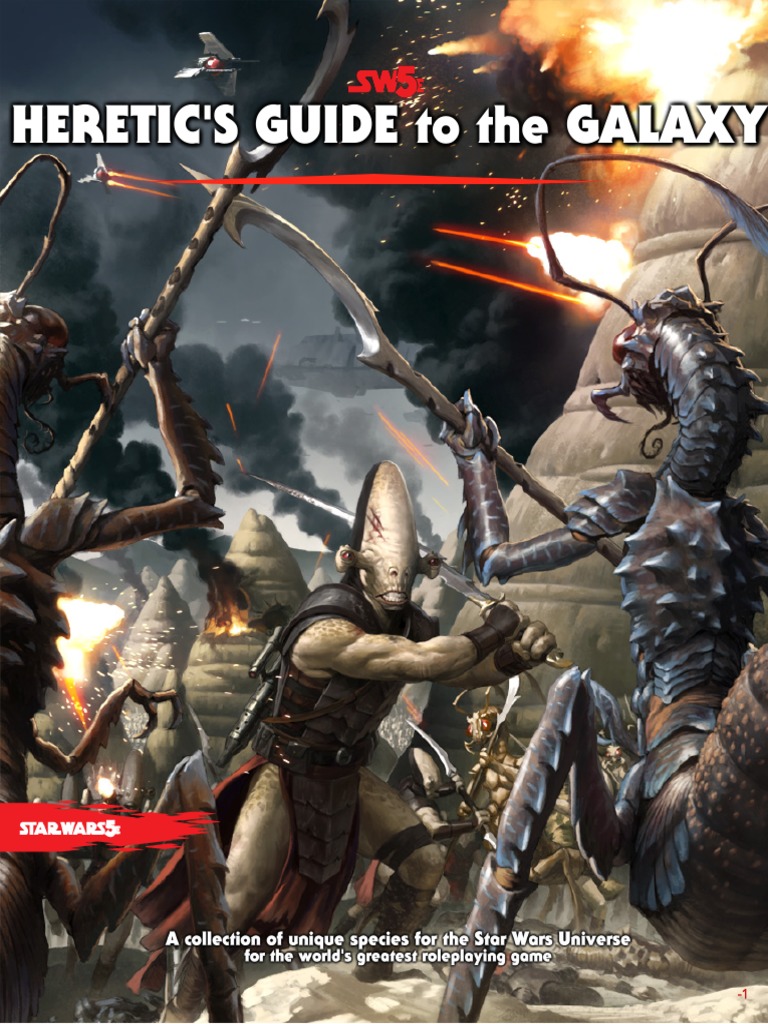 SW5e - Heretic's Guide To The Galaxy | PDF | Hair | Predation
