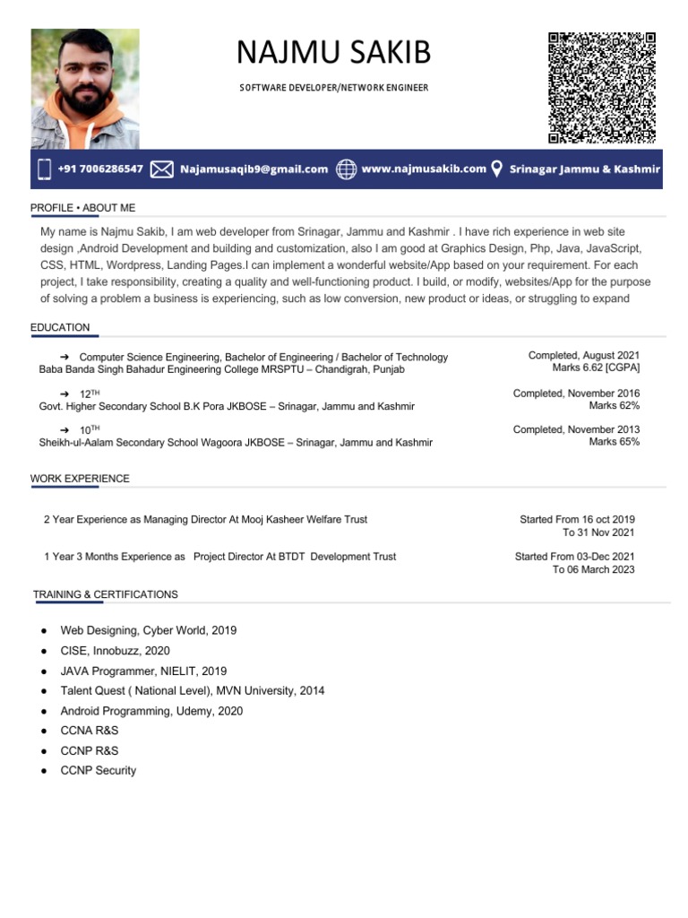 Najmu Sakib | PDF | World Wide Web | Internet & Web