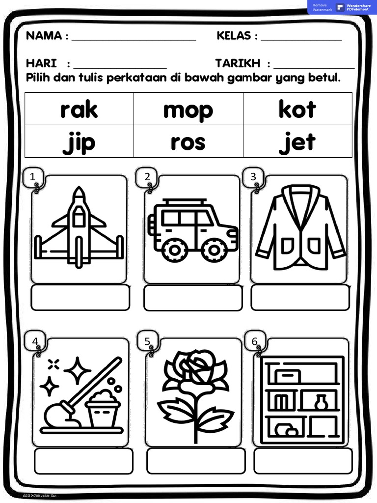 Lembaran Kerja KVK | PDF