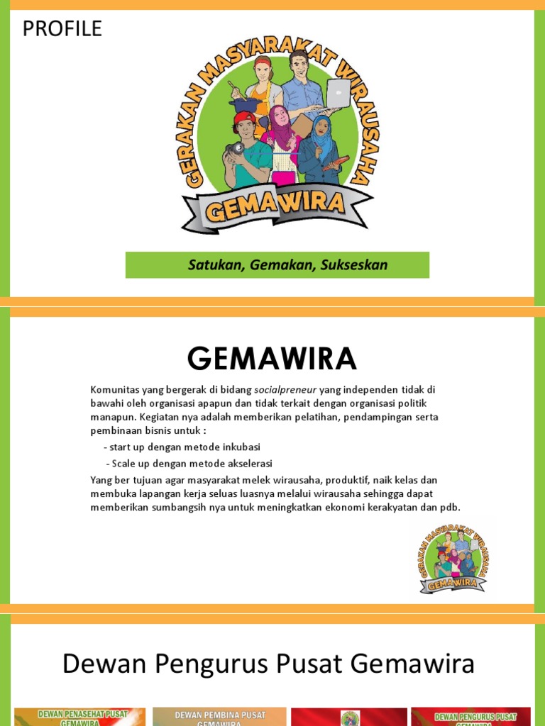 PROFILE SINGKAT GEMAWIRA (Umum) | PDF