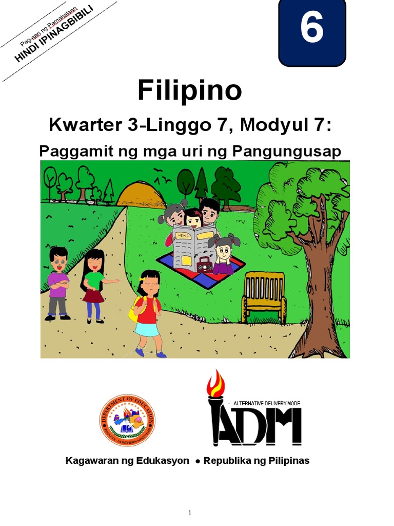 Filipino: Kwarter 3-Linggo 7, Modyul 7 | PDF