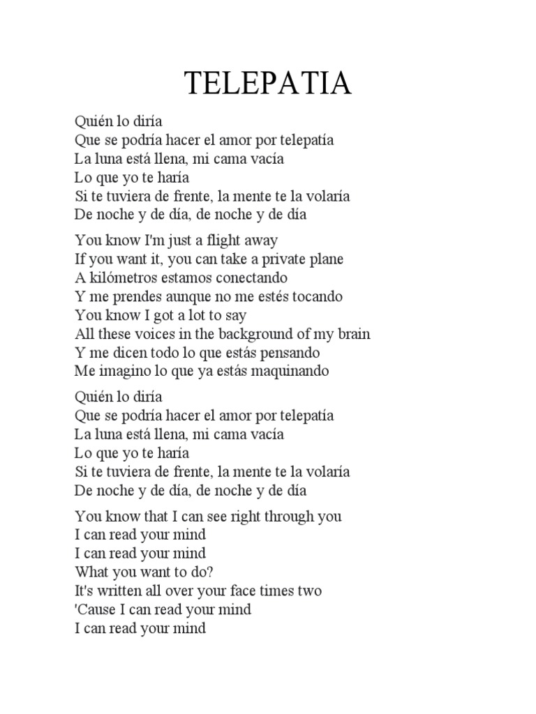 Telepatia | PDF