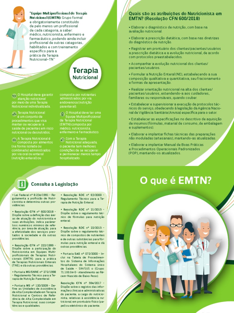 Folder EMTN CRN3 Final Grafica | PDF | Nutrição | Dieta e nutrição