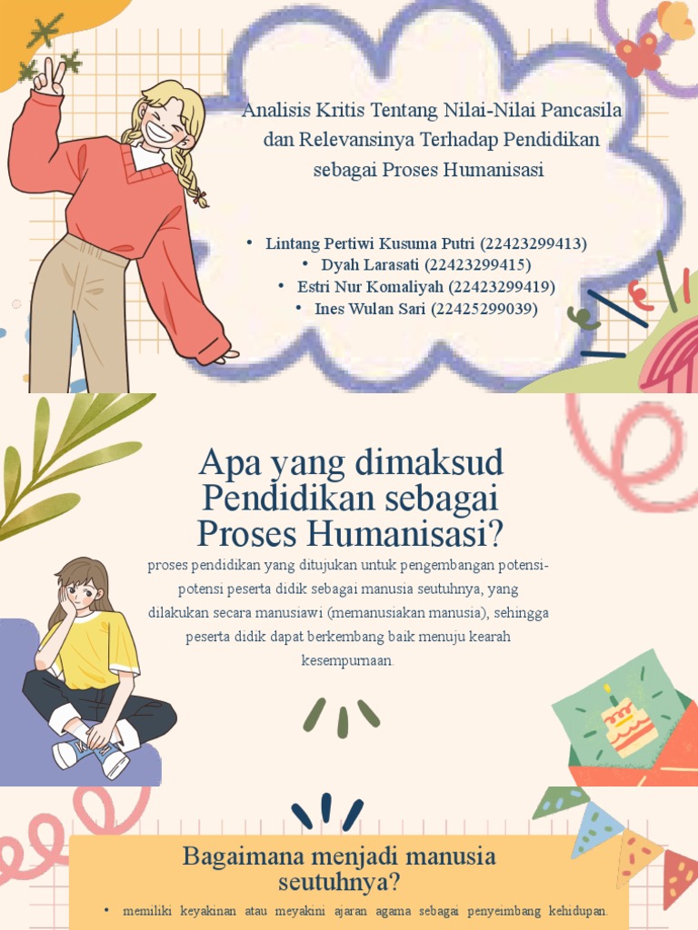 Analisis Kritis Tentang Nilai-Nilai Pancasila Dan Relevansinya Terhadap ... Analisis Kritis Tentang Nilai-Nilai Pancasila Dan Relevansinya Terhadap ...