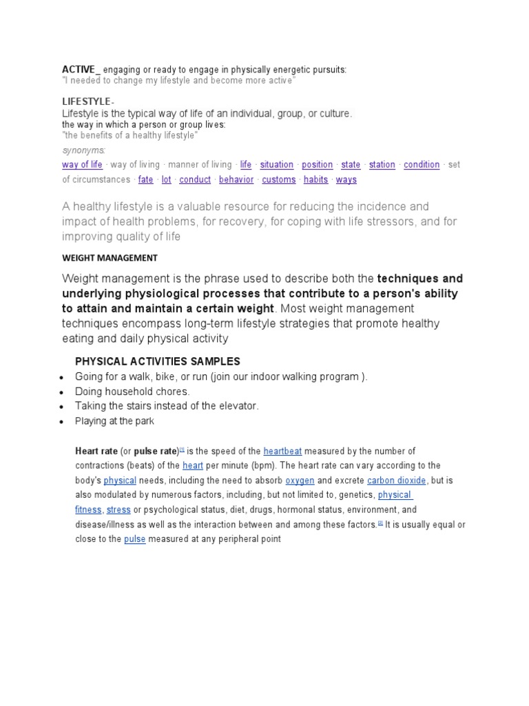 Activity Mapeh | PDF | Heart Rate | Physical Fitness