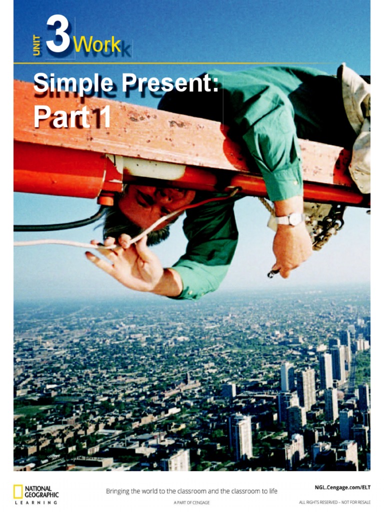 Present Tense Exercise | PDF | Workweek And Weekend | Preposition And Postposition