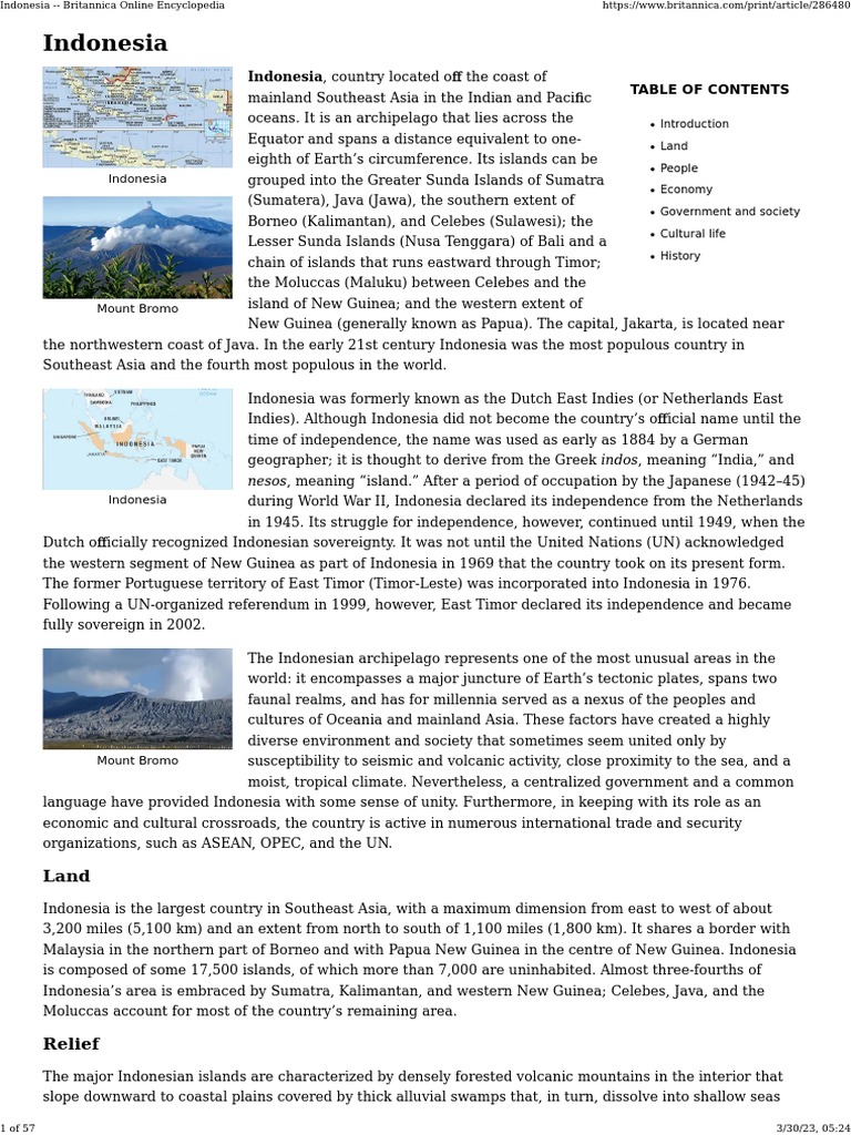 Indonesia | PDF | Indonesia | Java