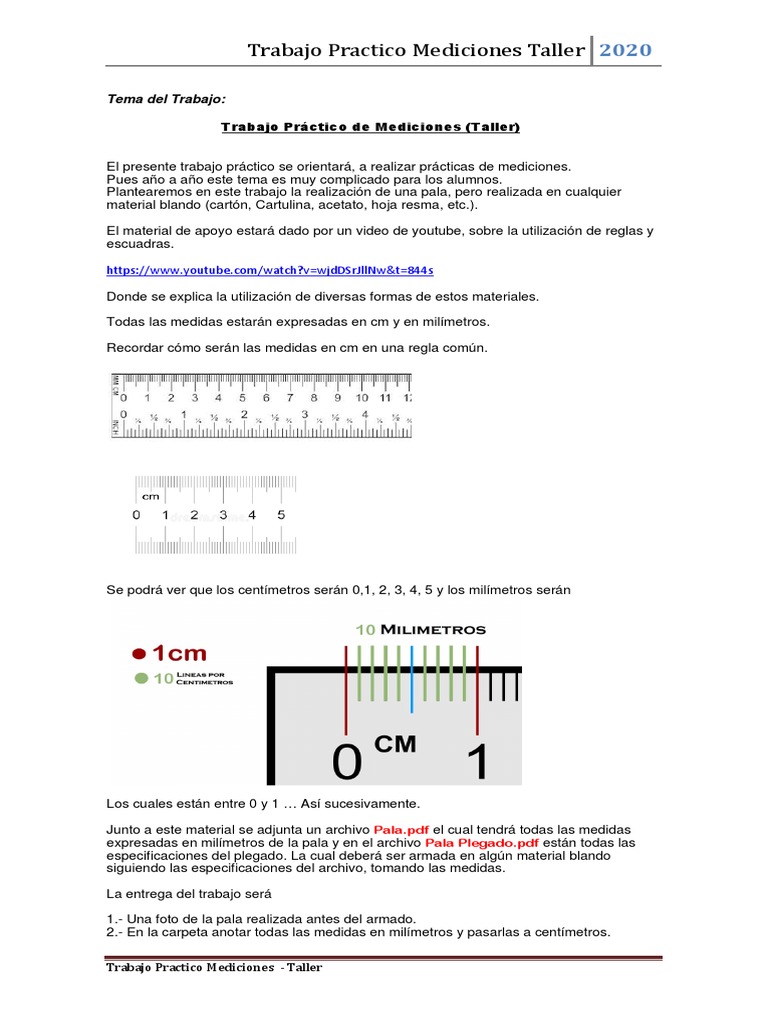 Trabajo Practico Mediciones Taller | PDF
