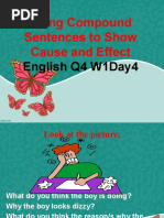 Using Compound Sentences To Show Cause and Effect 5 | PDF | Causality