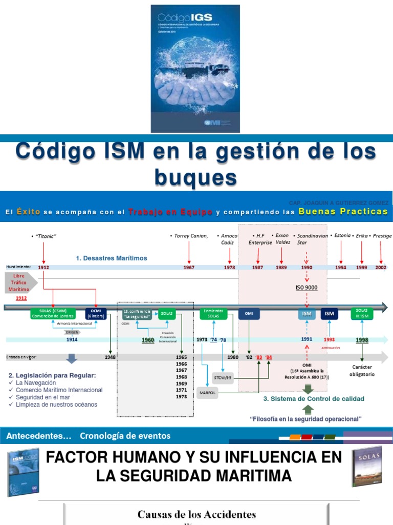 Codigo Ism en La Gestion de Los Buques | PDF | Mar | Derrame de petróleo