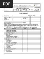 Boom Placer Safety Inspection Checklist | PDF | Equipment ...