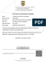 Atestado Escolar Modelo | PDF