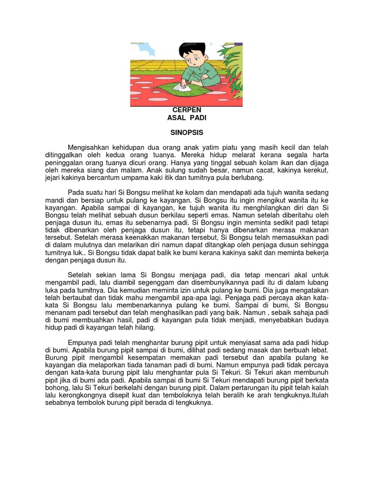 Cerpen Asal Padi | PDF